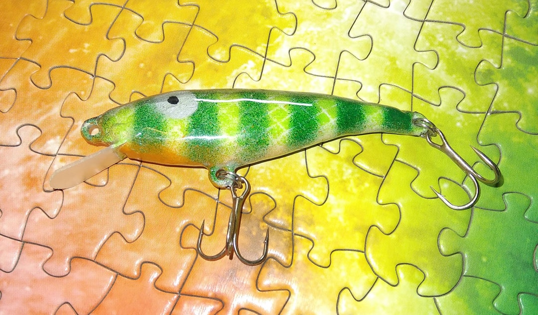 Minnow Plug Floating/diving Handmade Fishing Lure - Etsy