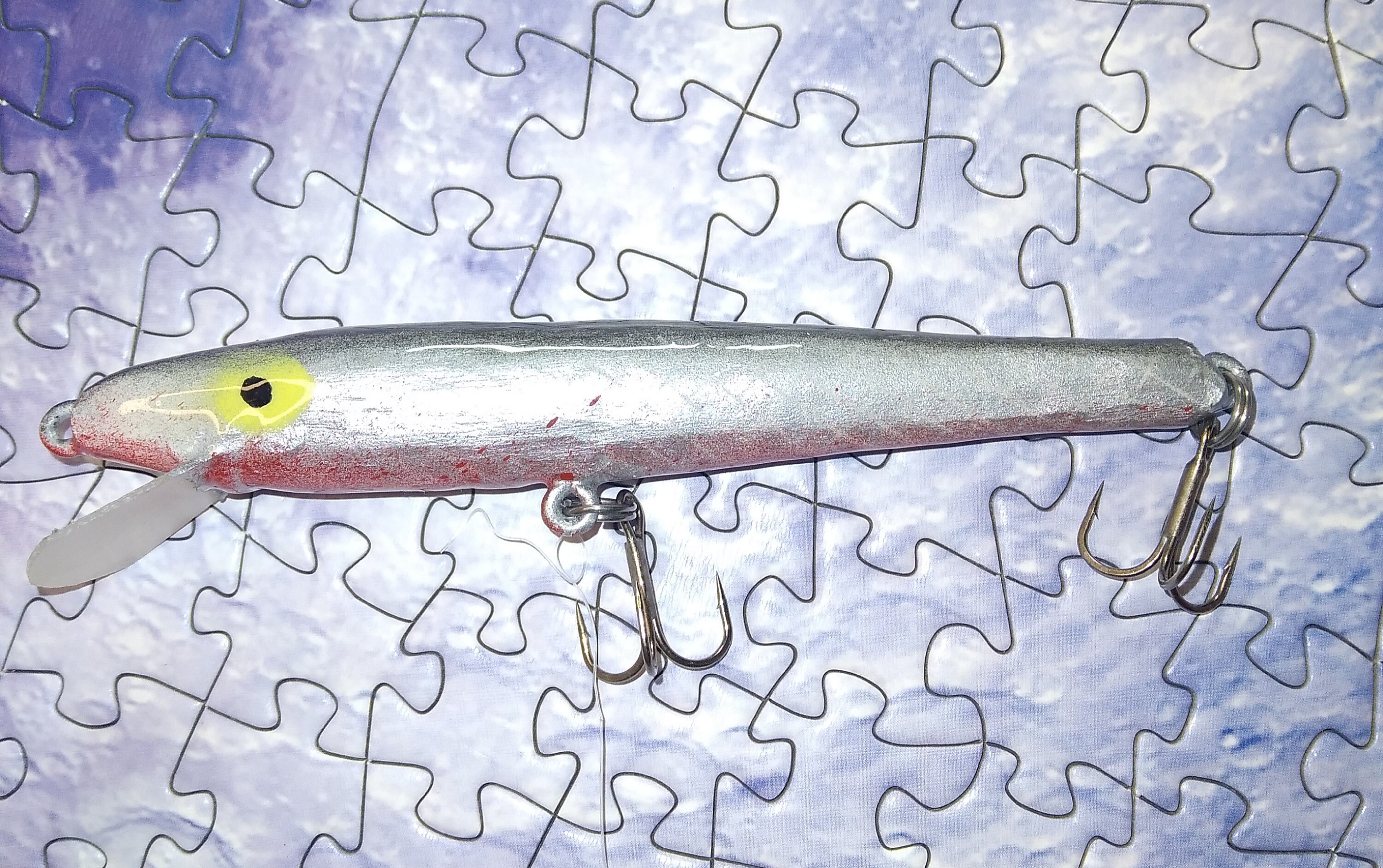 Minnow Plug Floating/diving Handmade Fishing Lure - Etsy