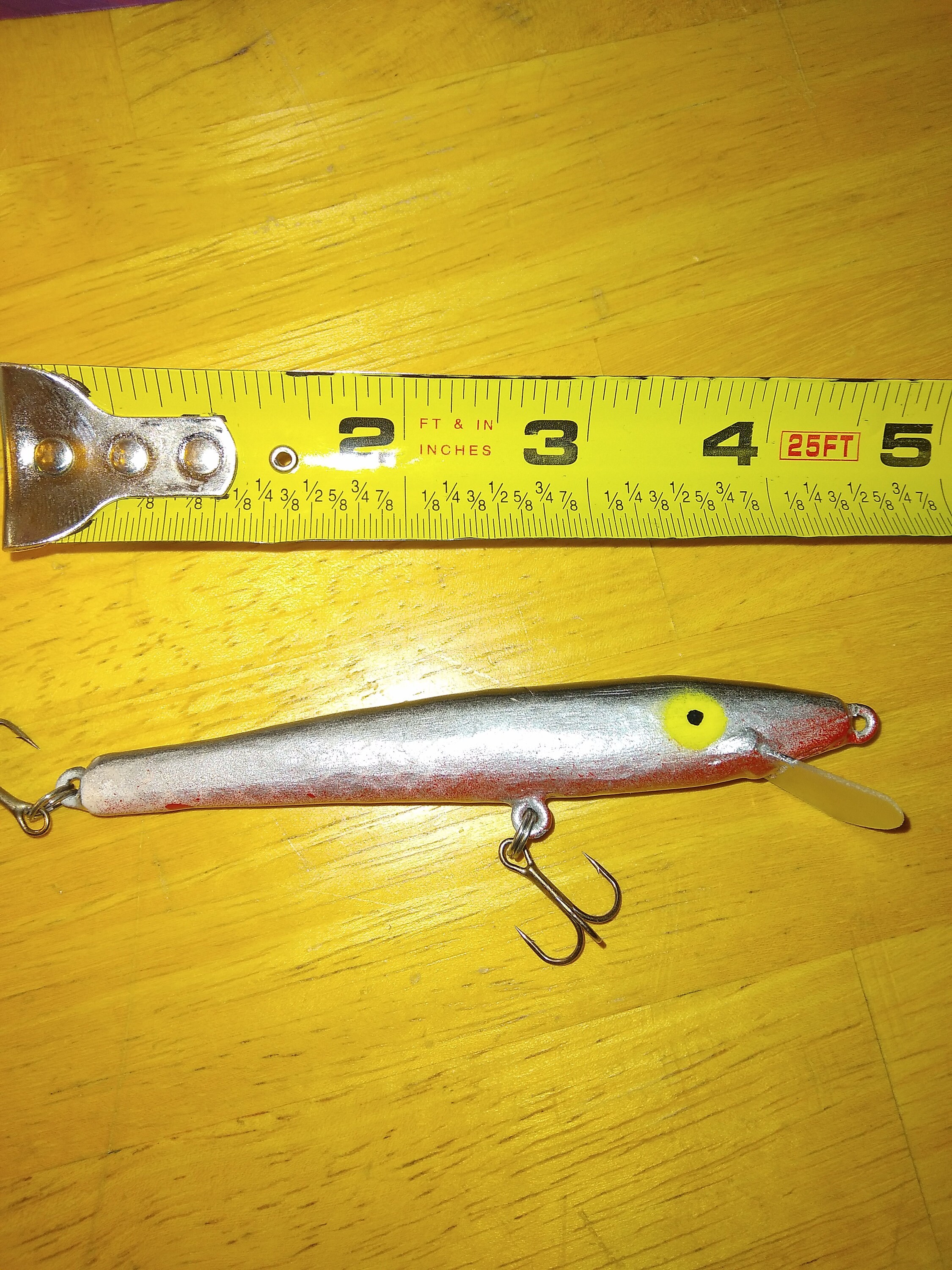 Minnow Plug Floating/diving Handmade Fishing Lure - Etsy