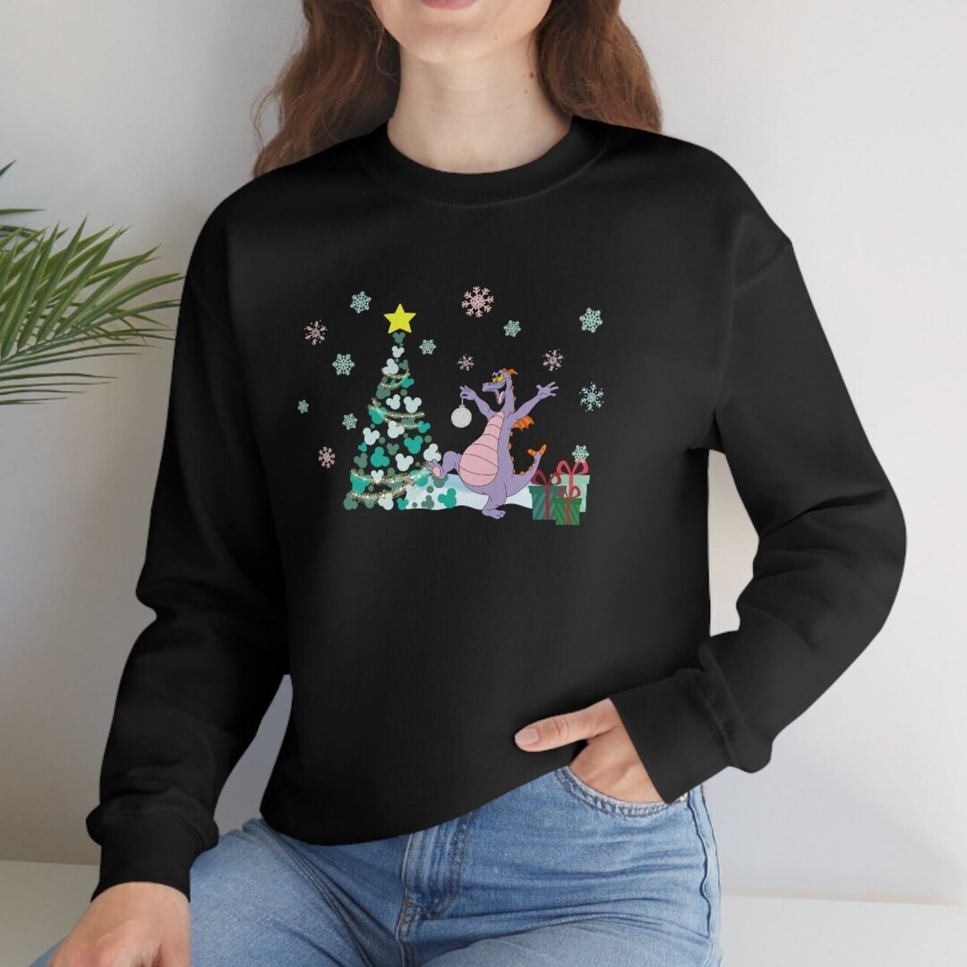 Disney Figment Shirt, Disney Epcot Christmas Sweatshirt, Epcot Figment ...