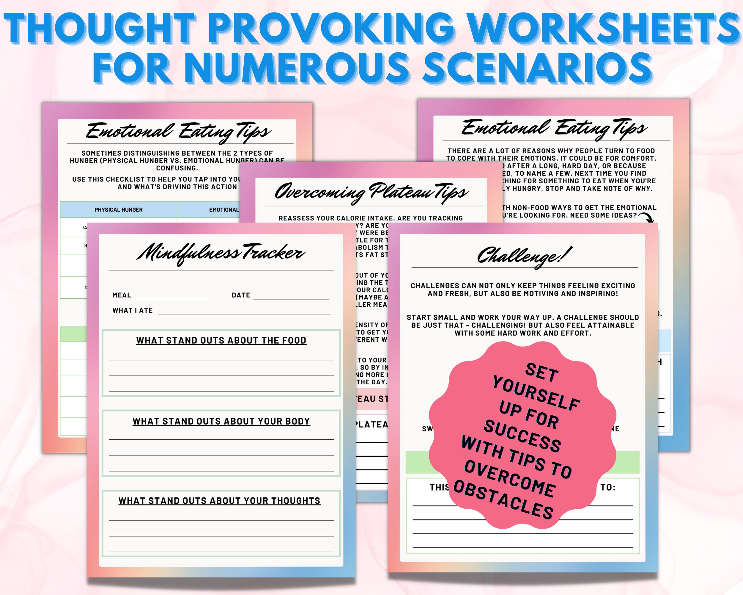 Digital Weightloss Journal, Printable Weightloss Tracker, Digital ...