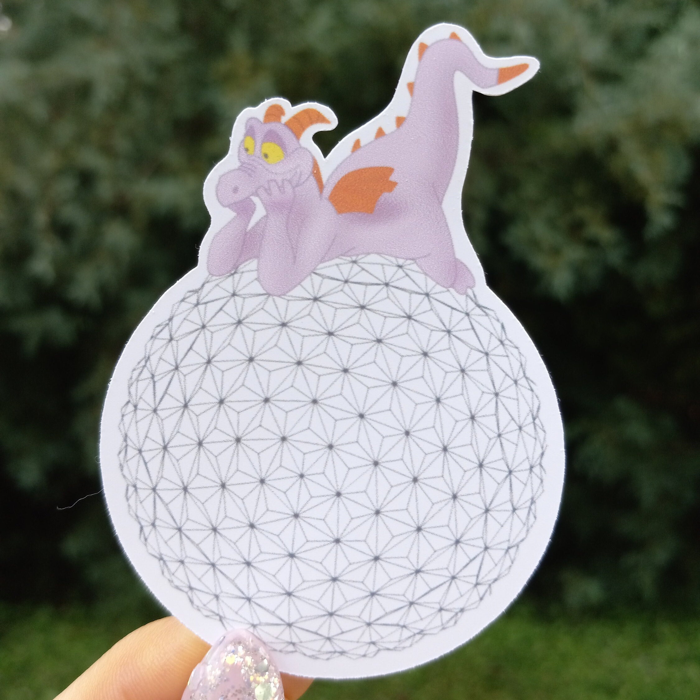 Figment Sticker Epcot Figment Sticker Spaceship Earth Epcot - Etsy
