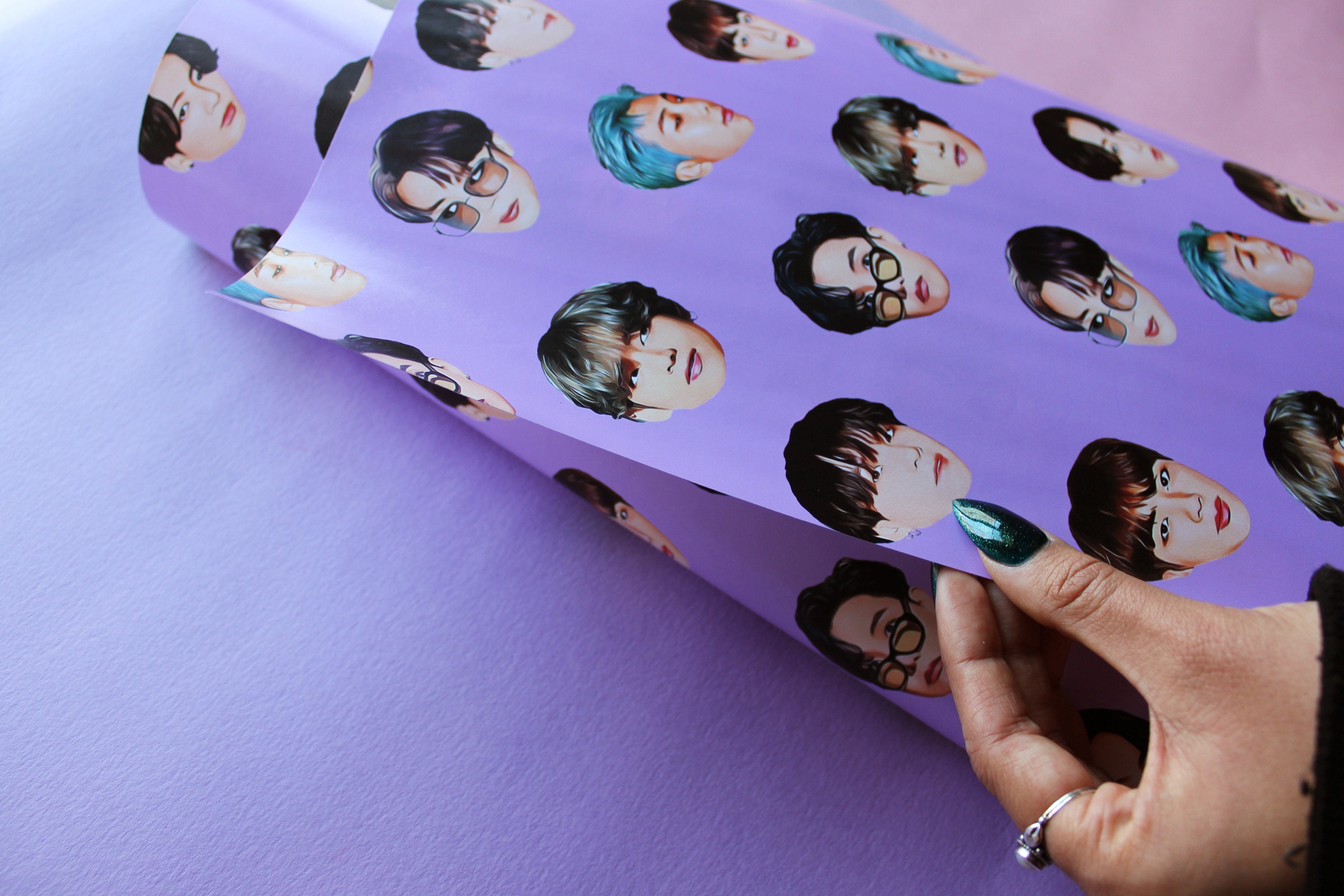 BTS Dynamite Wrapping Paper BTS Dynamite Gift Wrap BTS | Etsy