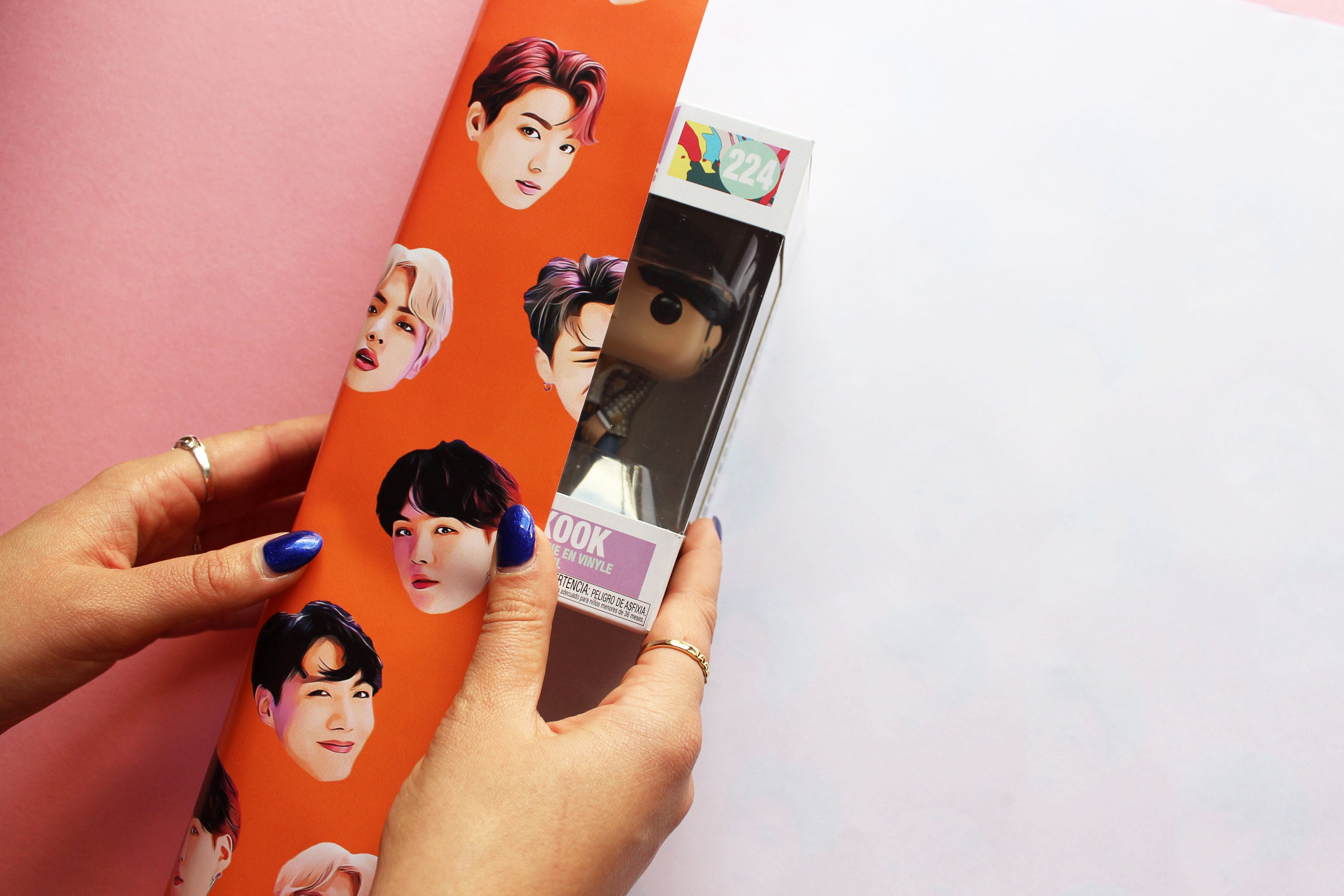 BTS Idol Wrapping Paper BTS Idol Gift Wrap BTS Birthday - Etsy