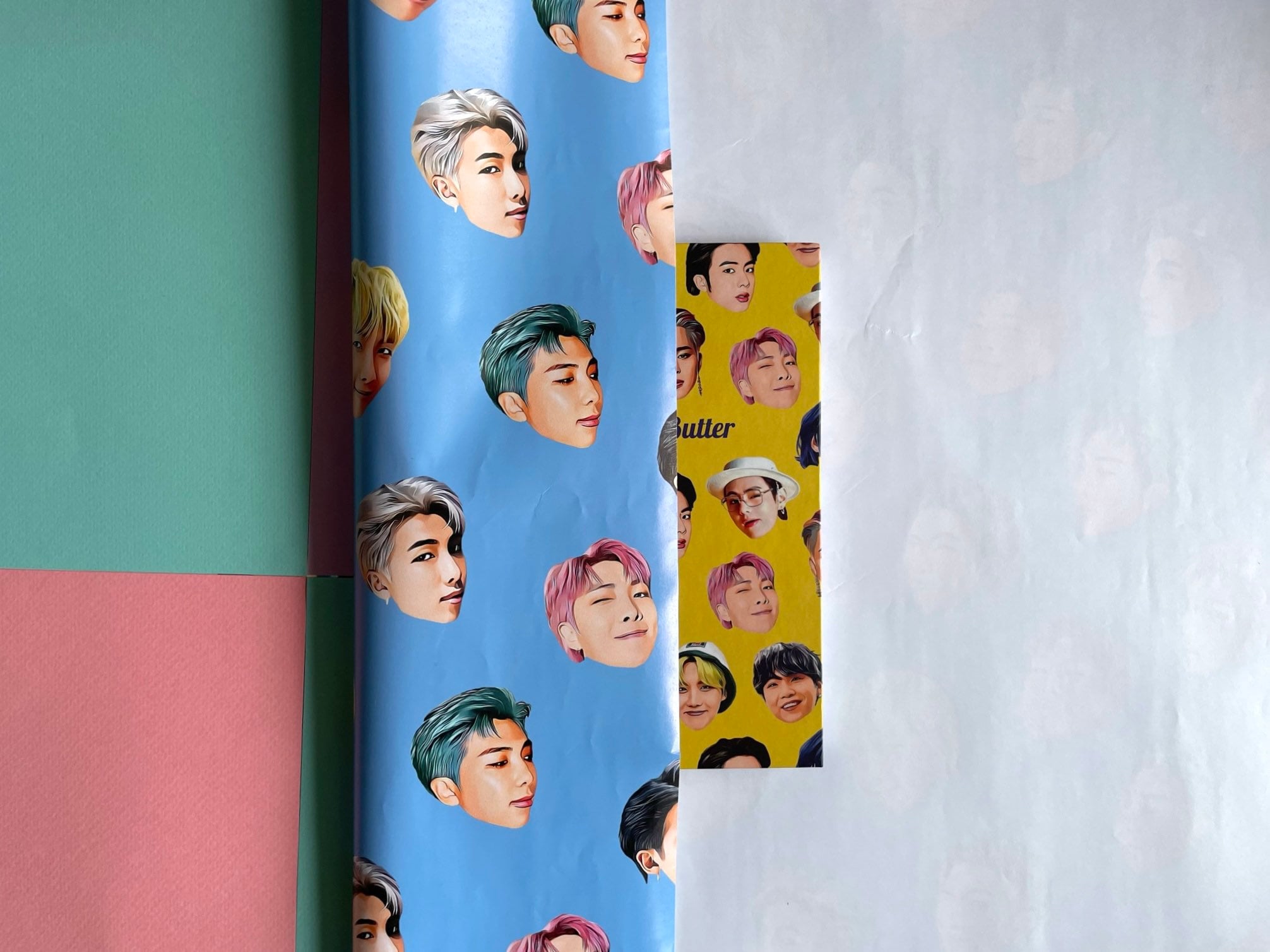 BTS Rm Wrapping Paper BTS Kim Namjoon Gift Wrap BTS - Etsy