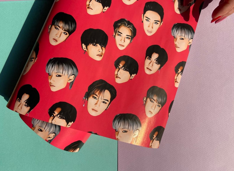 Stray Kids Maniac Wrapping Paper | Stray Kids Maniac Gift Wrap | Stray ...