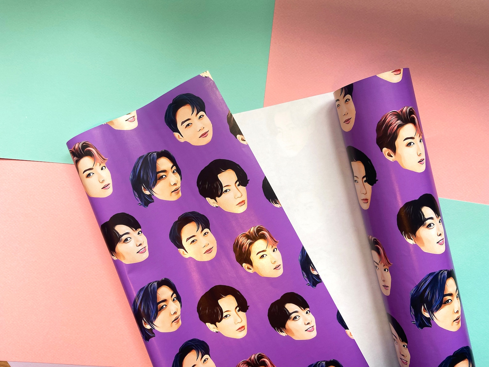 BTS Jungkook Wrapping Paper BTS Jungkook Gift Wrap BTS - Etsy