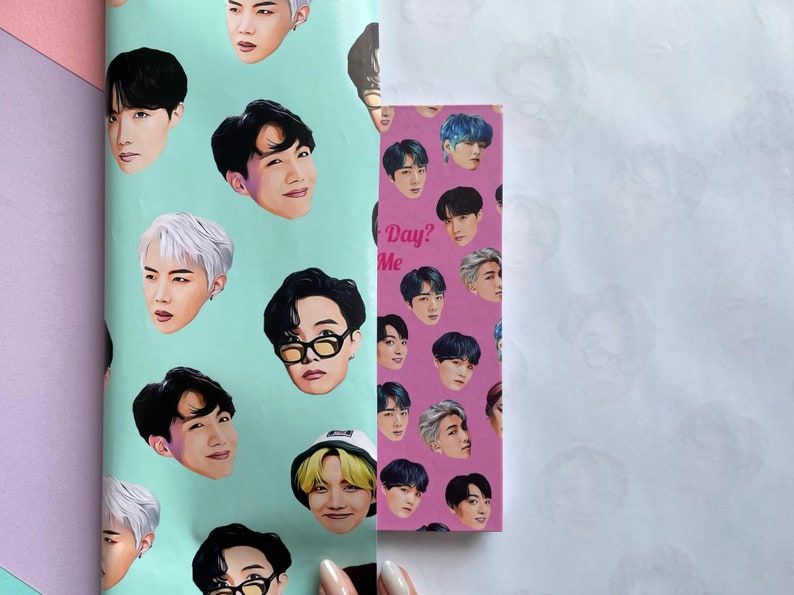BTS J Hope Wrapping Paper | BTS J Hope Gift Wrap | BTS Birthday Gift ...