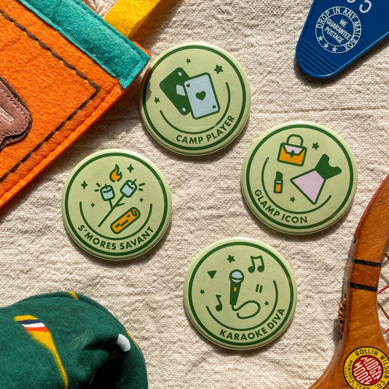 Camping Bachelorette Merit Badges - Etsy Australia