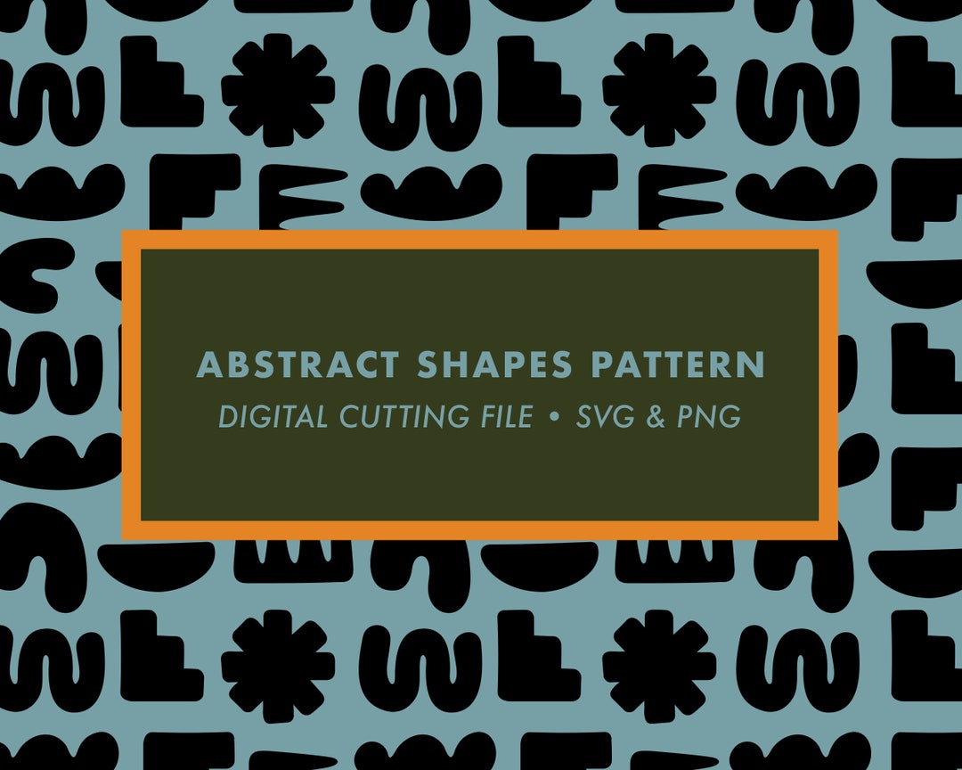 Retro Shapes SVG - Etsy