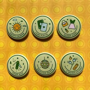 Camping Bachelorette Merit Badges - Etsy