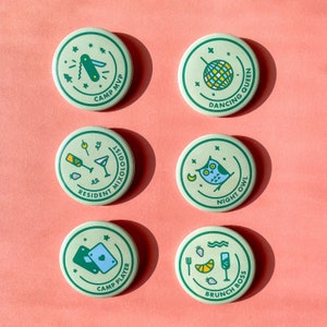 Camping Bachelorette Merit Badges - Etsy