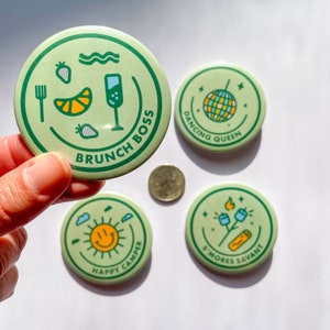 Camping Bachelorette Merit Badges - Etsy