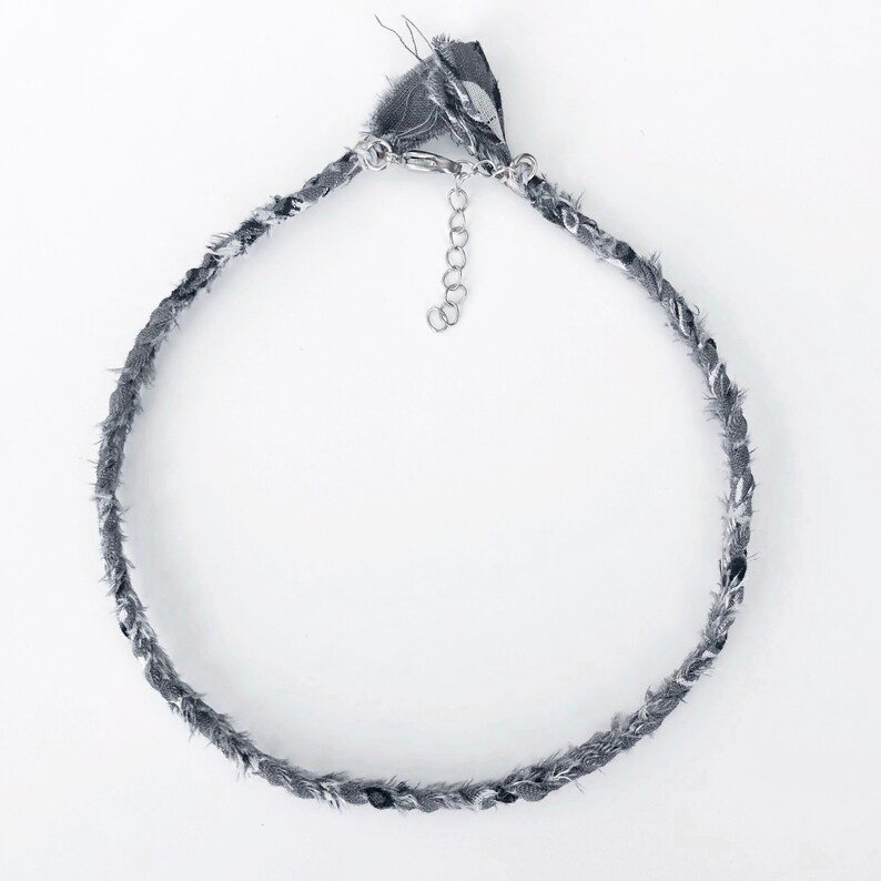 Cameron Choker gray - Etsy