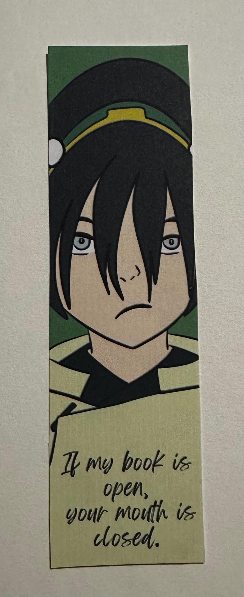 ATLA Toph Bookmark Set 2 - Etsy
