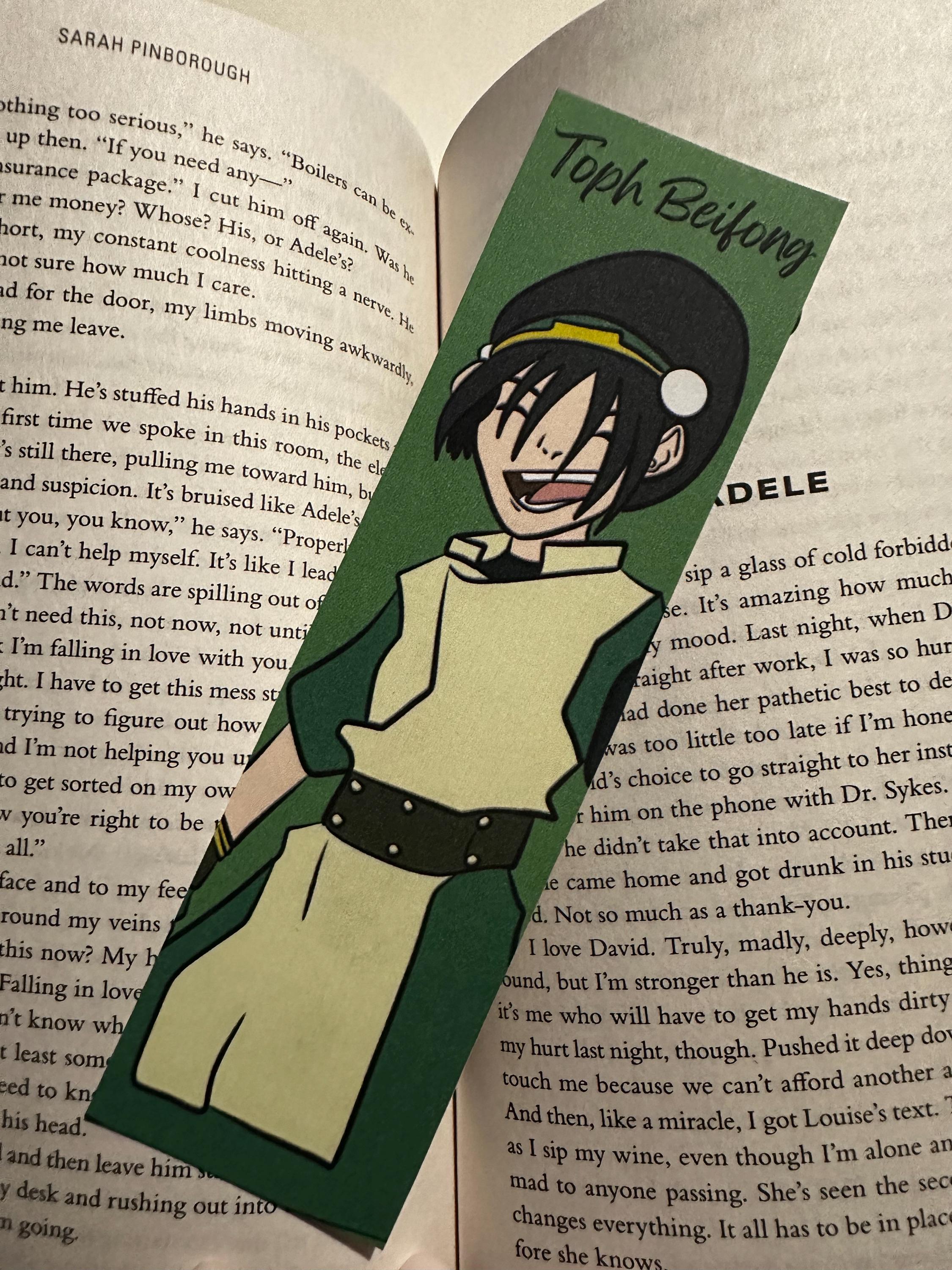 ATLA Toph Bookmark Set 2 - Etsy