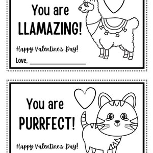 Valentines Day, Crafts, Kids Coloring Valentines Day, Valentine Cards ...