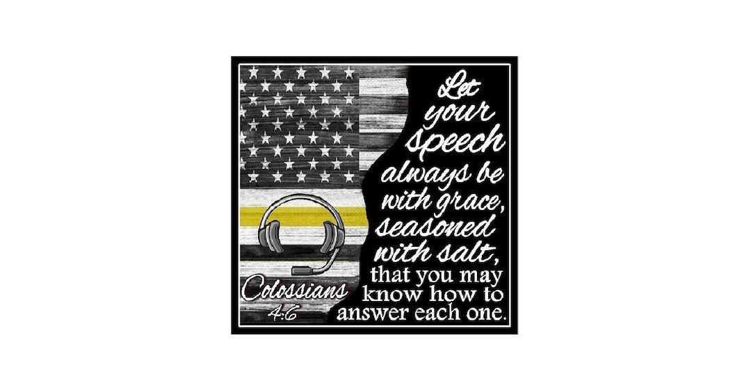 911 Dispatcher Gifts | Bible Verse Magnet | Locker Decorations ...