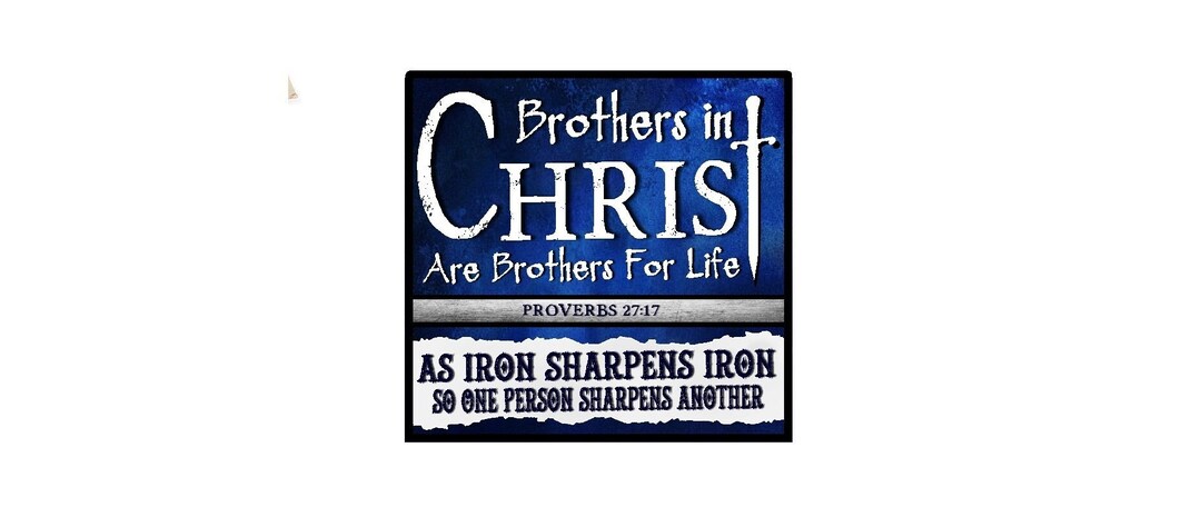 Christian Gifts, Bible Verse Magnet. Brothers in Christ Are Brothers ...