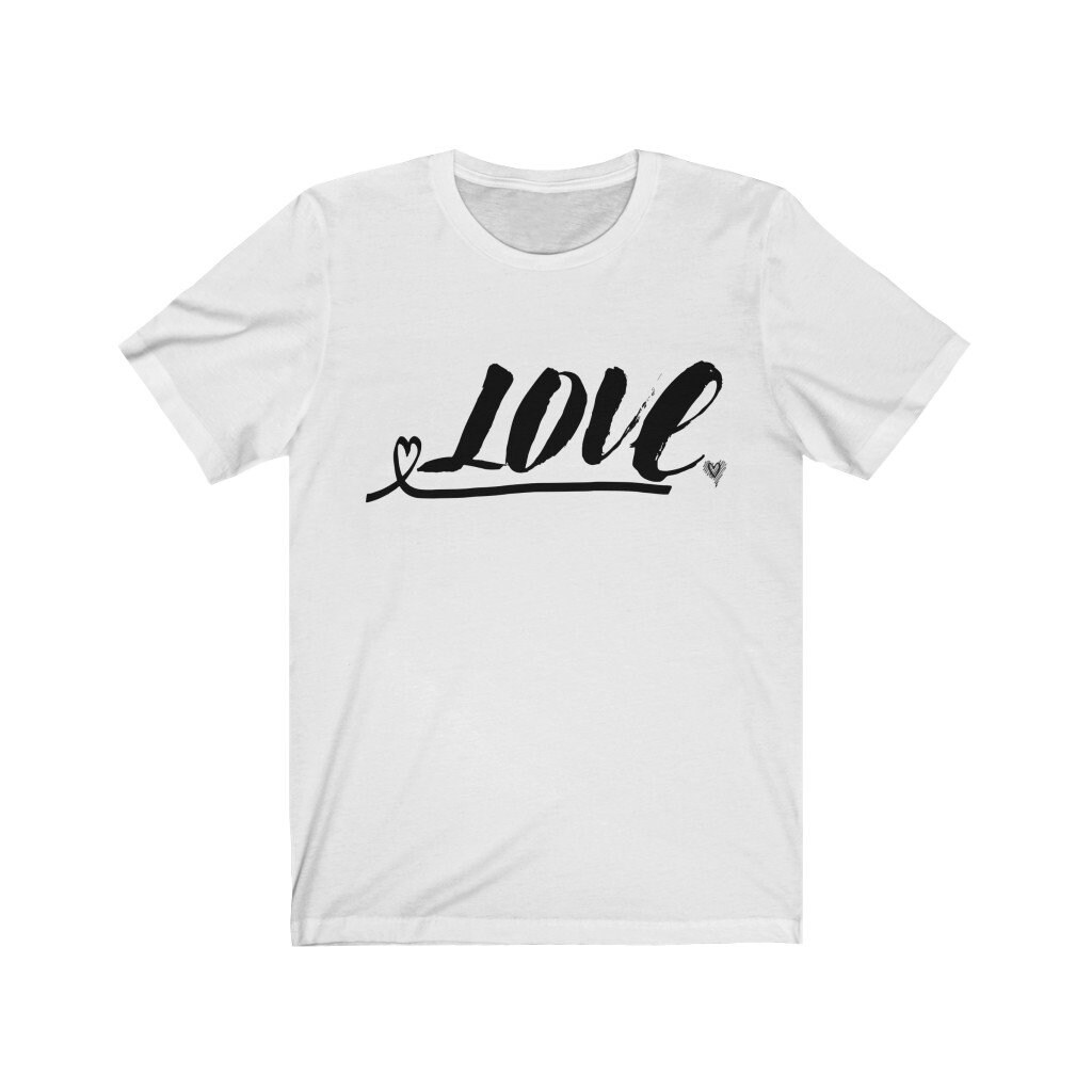 Love Shirt Love T-Shirt Gift For Fiance Love Tee Newlywed | Etsy