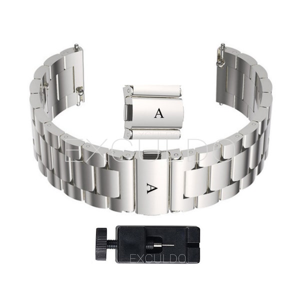 Stainless Steel 20 Mm Watch Band - Etsy