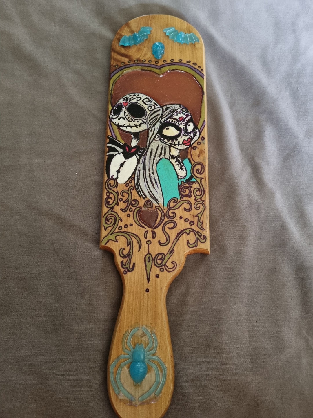The Spooky Kinda Love Paddle - Etsy