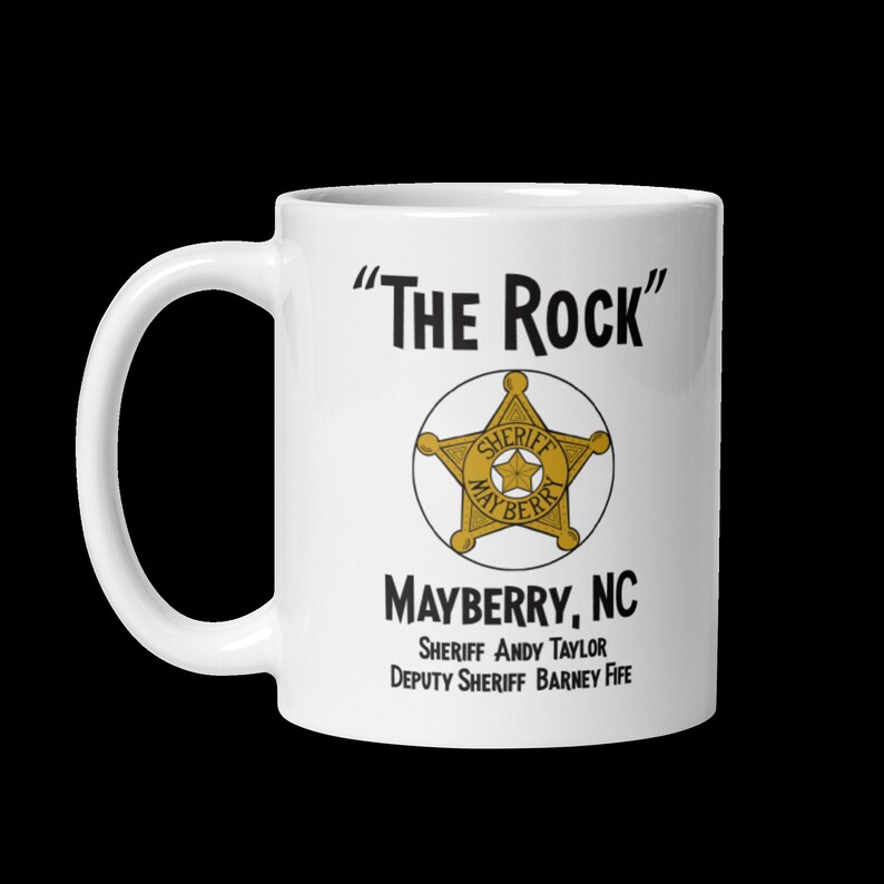 Mayberry "the Rock" Mug - Etsy