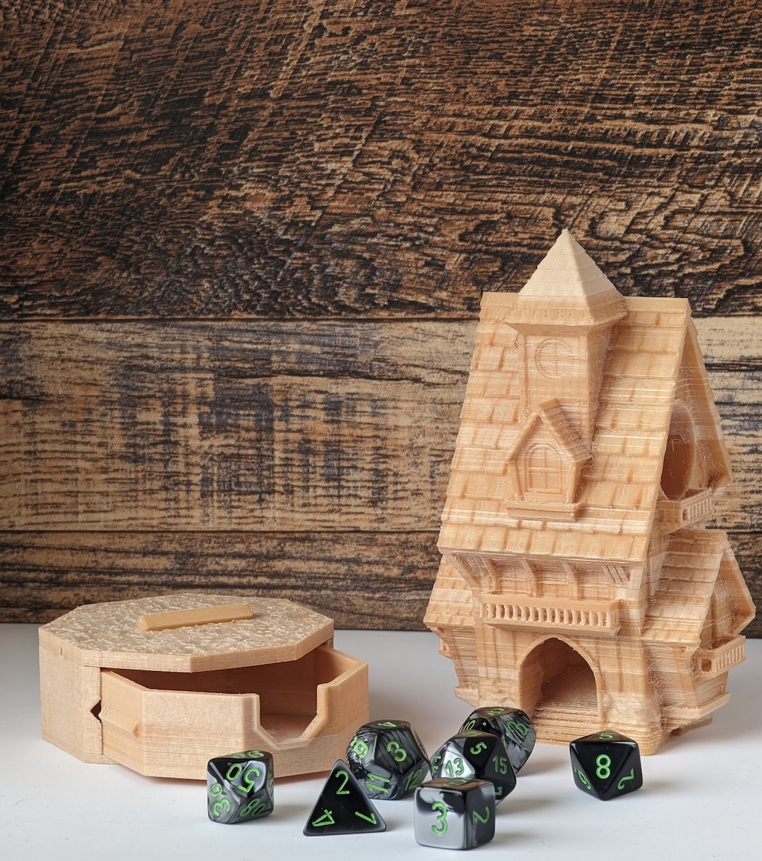Fates End Tavern Tiny Tower Dice Towers With Rolling Tray Are Perfect ...