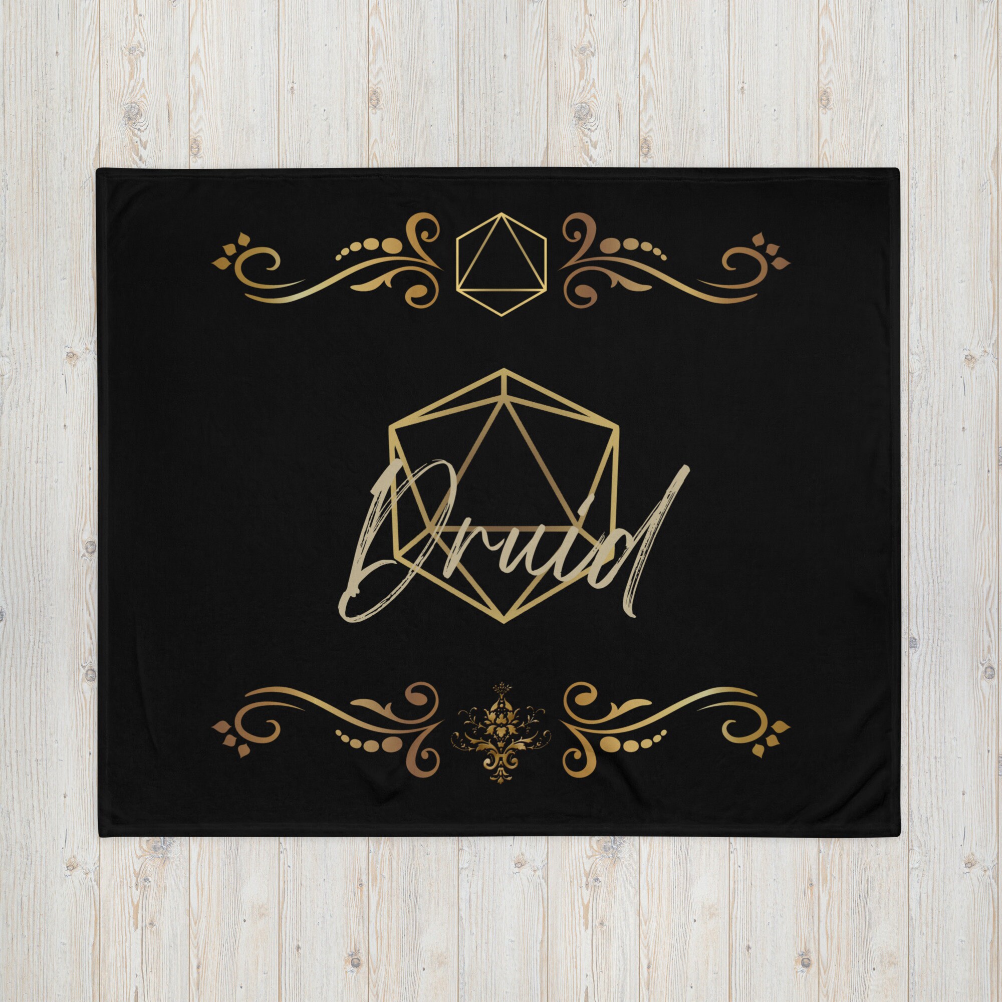 Dungeons and Dragons Druid Class Hit Dice Throw Blanket 60x50 - Etsy