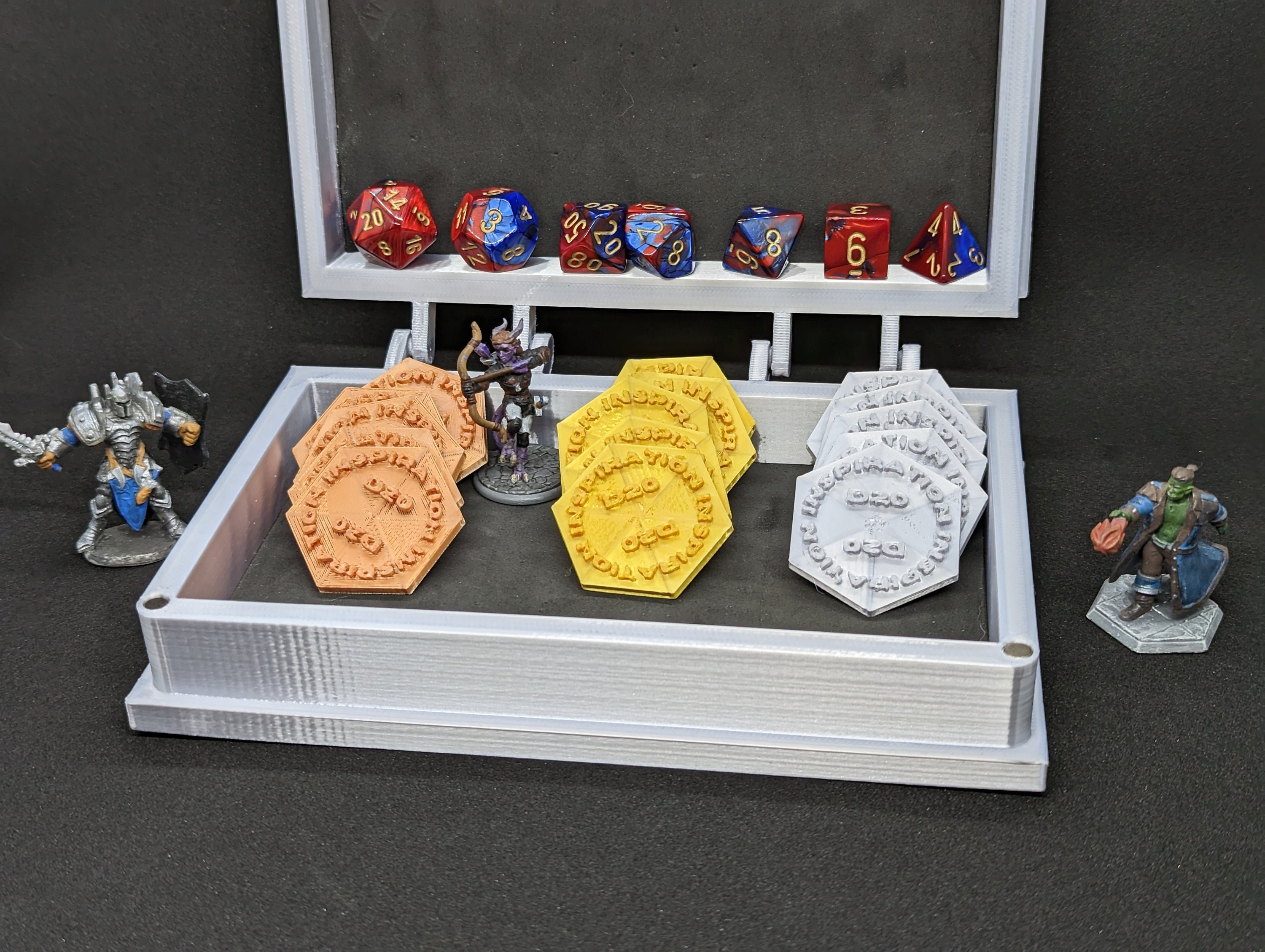 Tabletop RPG Inspiration Coins Dnd D20 Inspiration Tokens DM GM Gift ...