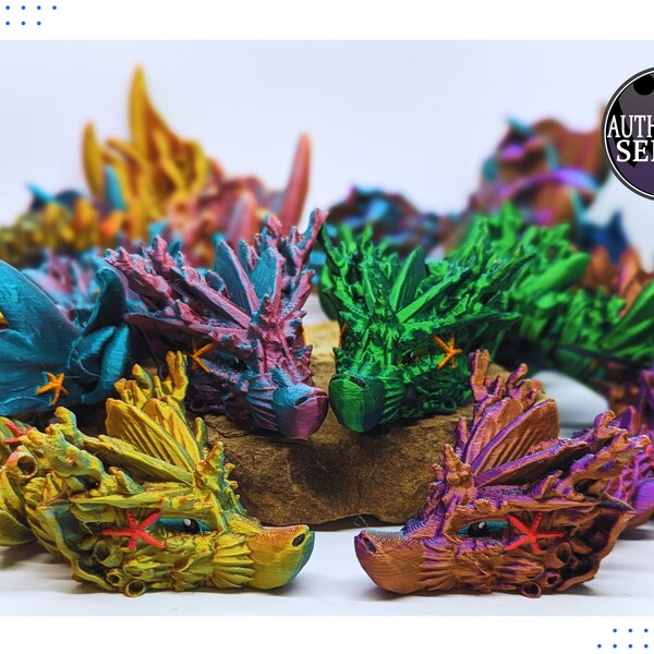 3d Printed Dragon Unique - Etsy