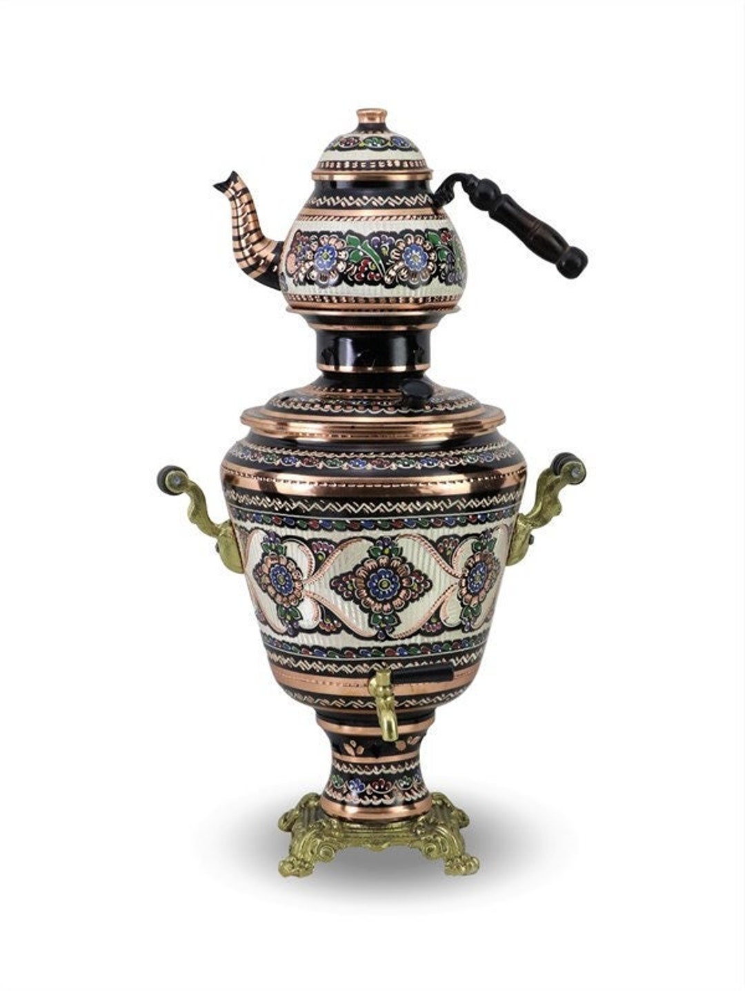 Copper Samovar Turkish Semaver Tea Maker Turkish Kettle - Etsy Australia