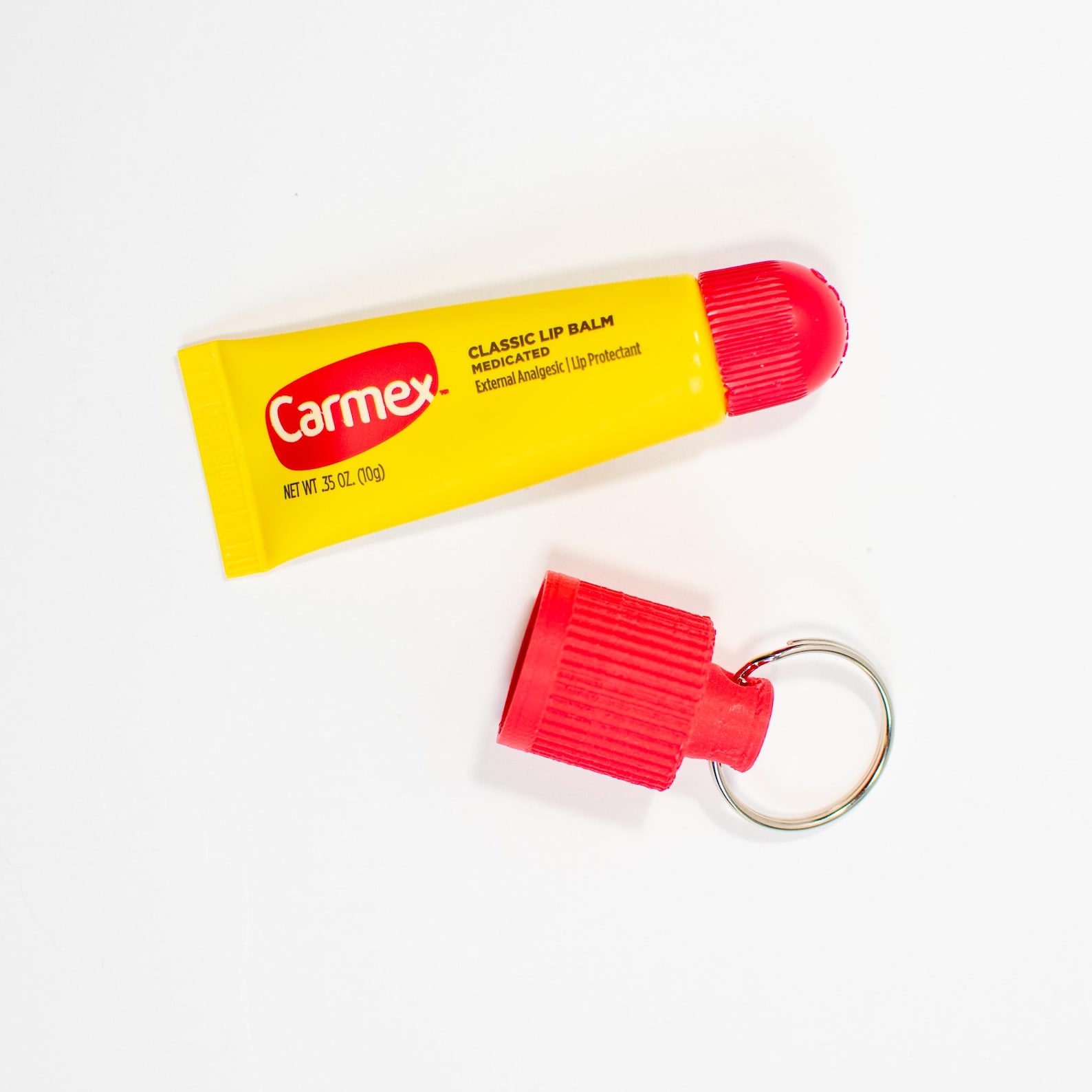 Gloss Keychain Cap - Swivel Cap for Carmex Lip Balms - Etsy