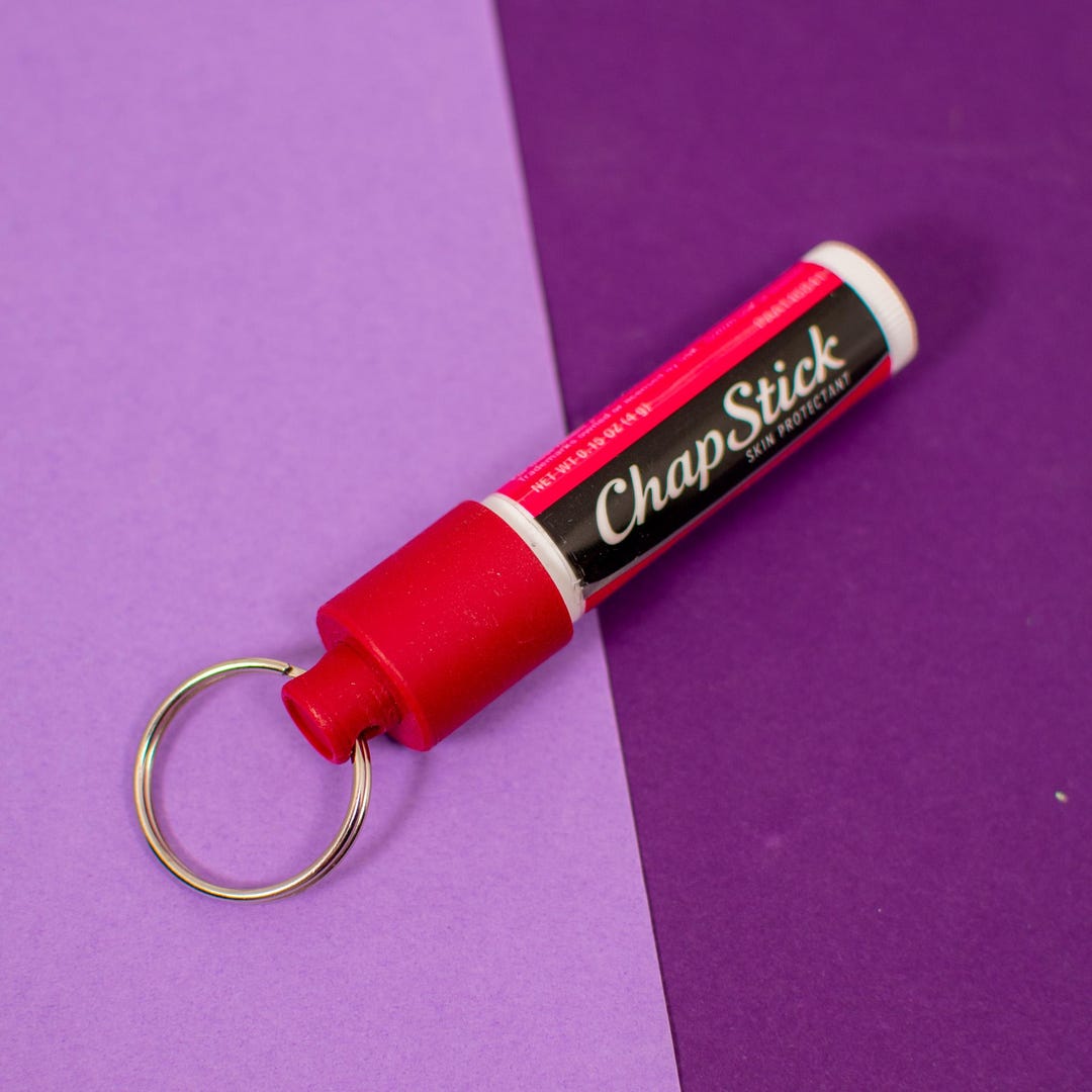 Gloss Keychain Cap - Swivel Cap for Chapstick (and Other) Lip Balms - Etsy