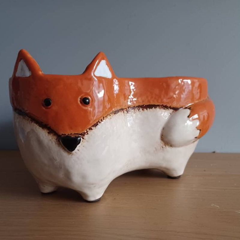 Ceramic Fox - Etsy UK