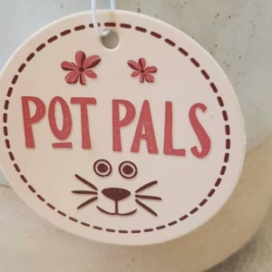 EASTER Bunny Ceramic Planter Rabbit Plant Pot by Pot Pals Gift Ornament MEDIUM 12 X 10cm Free UK ...