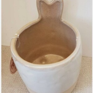 EASTER Bunny Ceramic Planter Rabbit Plant Pot by Pot Pals Gift Ornament ...