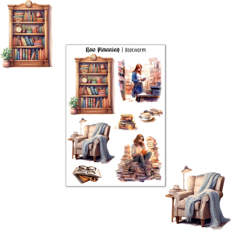 Bookworm Party - Etsy