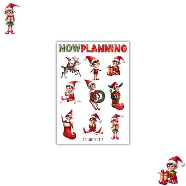 Elf Stickers - Etsy