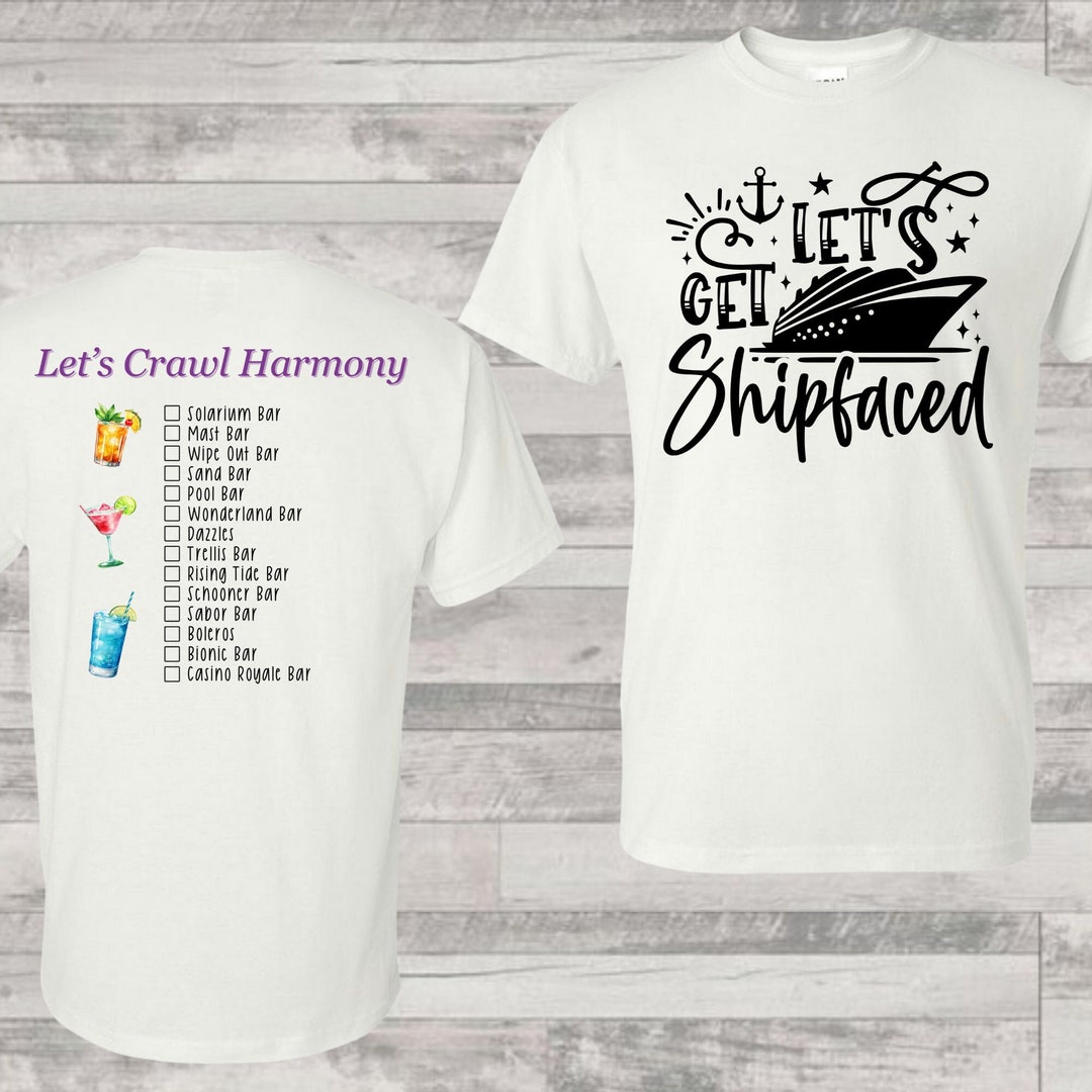 Harmony Bar Crawl Shirt | Cruise Shirt | Bar Crawl | Vacation Shirt - Etsy