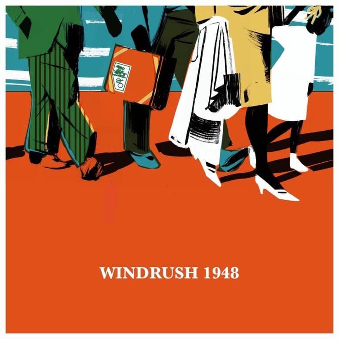 Windrush Commemoration Limited Edition Print by Artist Kim | Etsy