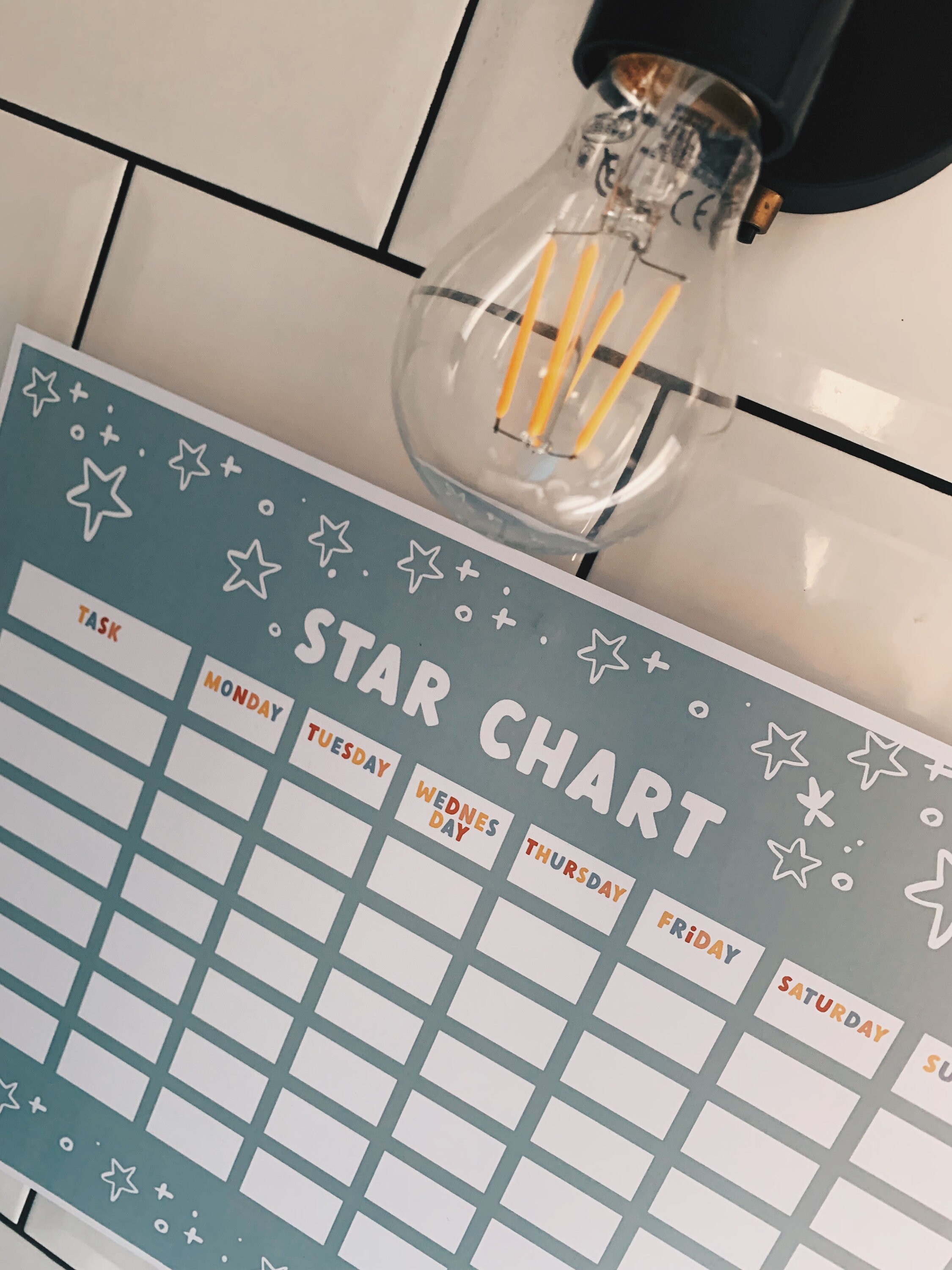 Star Chart, Downloadable Print - Etsy