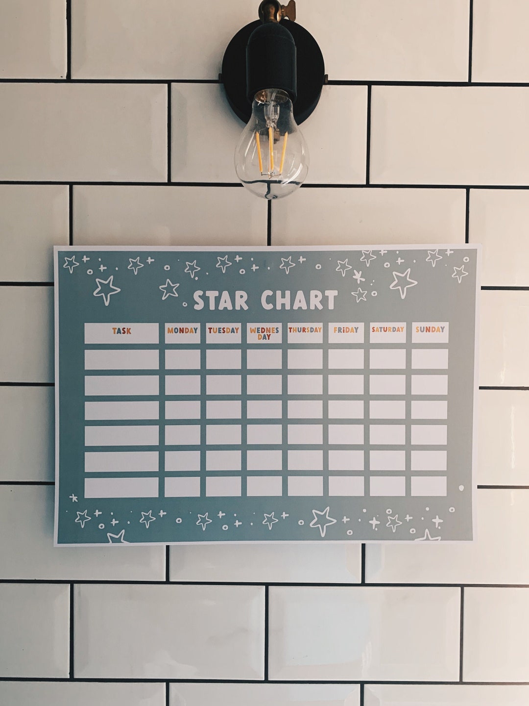 Star Chart, Downloadable Print - Etsy