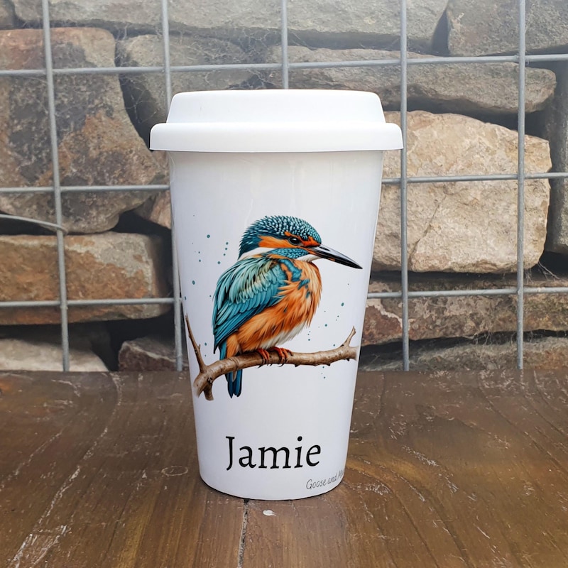 Ceramic Wildlife Tumbler - Etsy UK