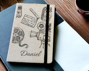 Personalised Astronaut A5 Notebook - Custom Space Lined Journal ...