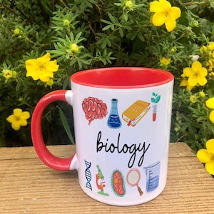 Personalised Biology Mug - Biology Mug - Personalised Biology Teacher ...