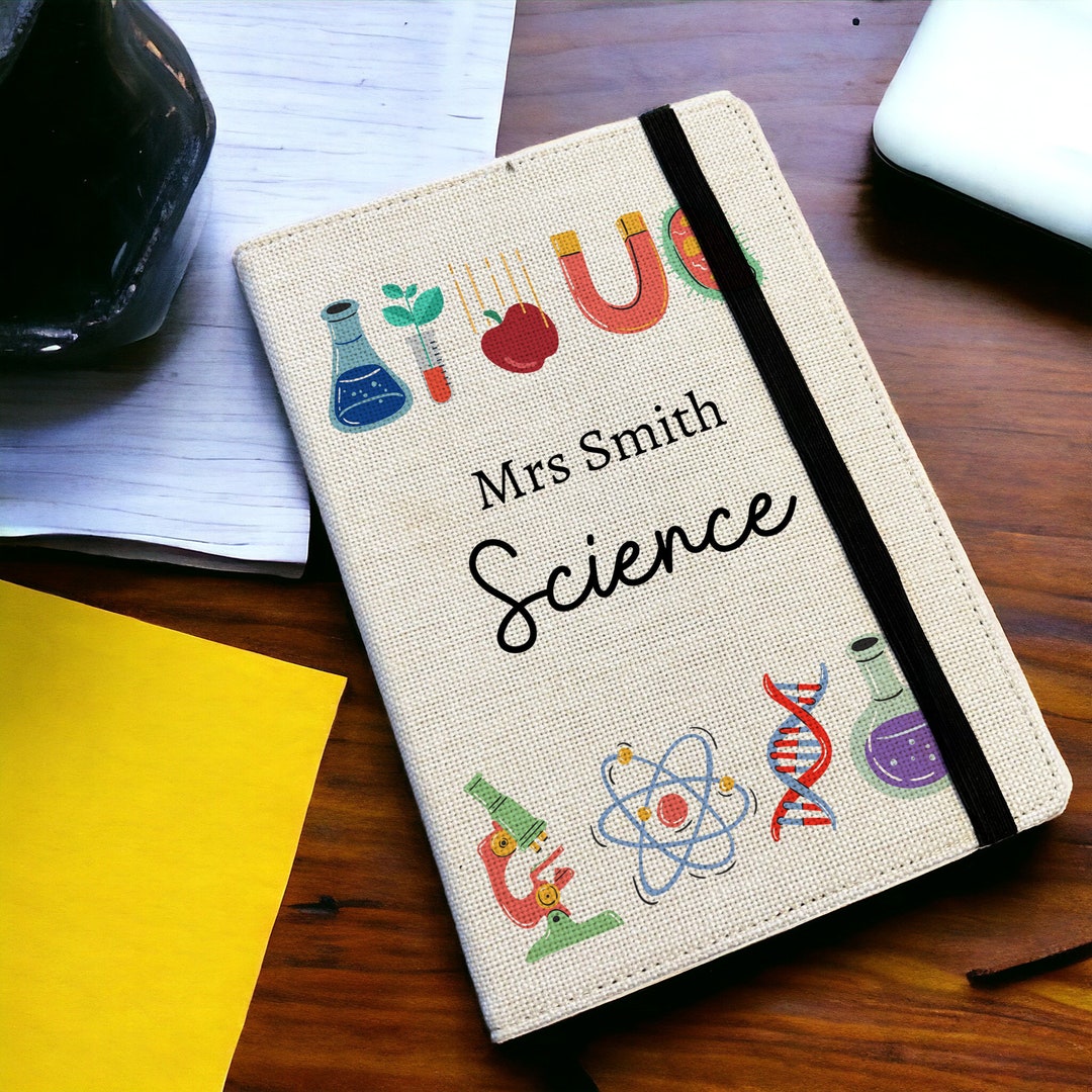 Personalised Science A5 Notebook - Biology Teacher Lined Journal ...