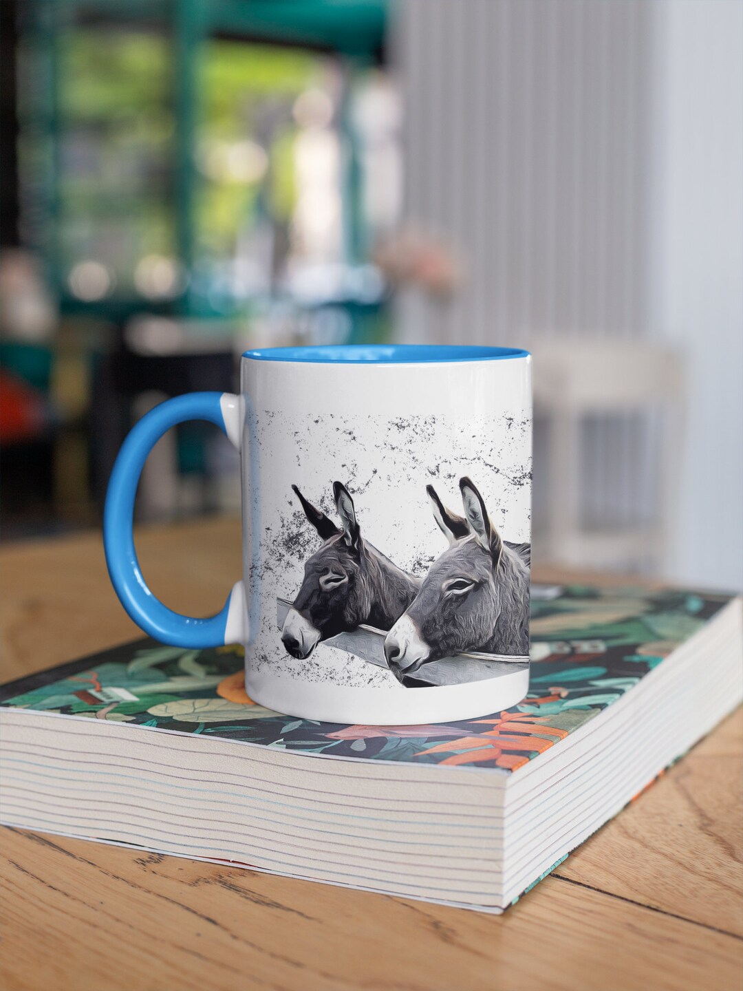 Farm Animal Donkey Mug - Gift for Farmers and Smallholders - Country ...