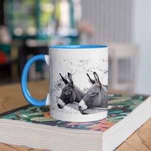 Farm Animal Donkey Mug - Gift for Farmers and Smallholders - Country ...