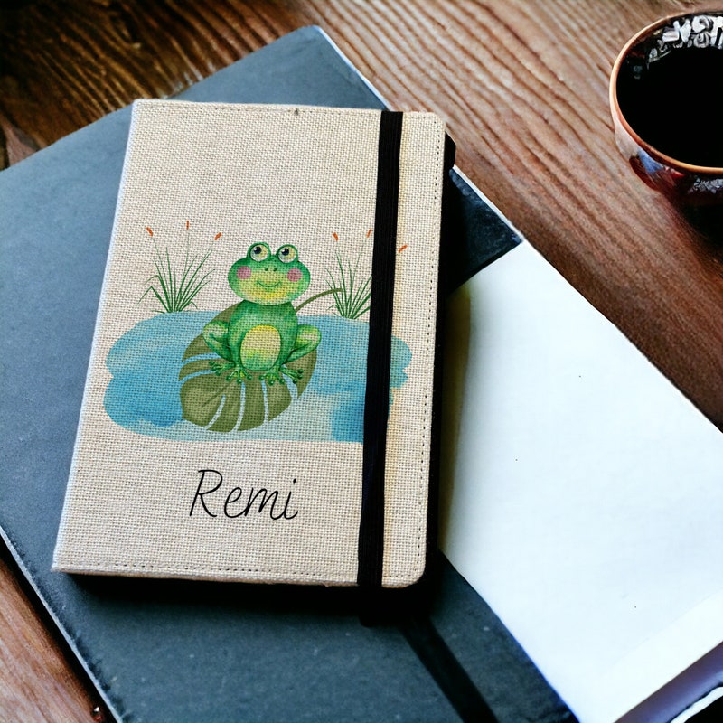Frog Notebook - Etsy UK